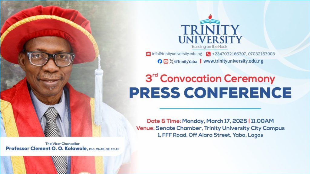 Convocation 2025 Press Conference – Trinity University Website