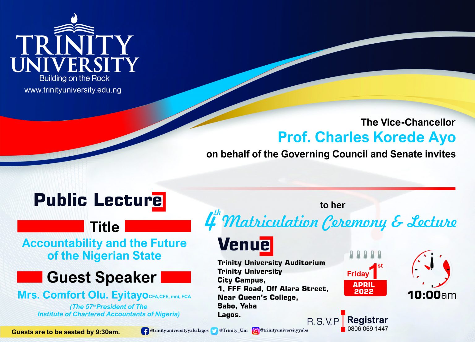 4th Matriculation Ceremony